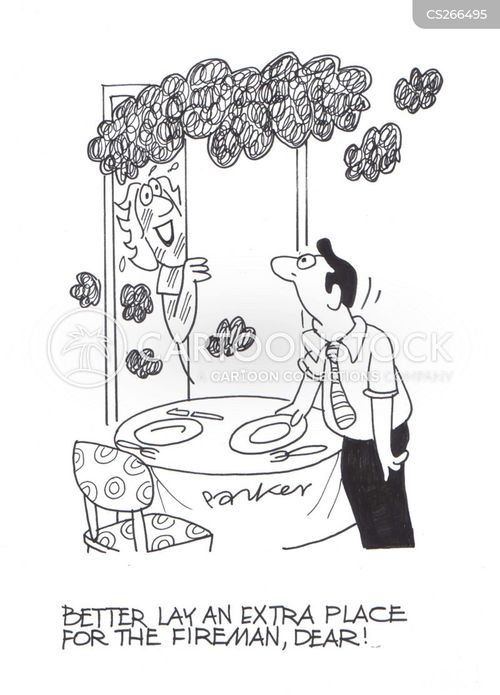 Kitchen Fire Cartoons and Comics - funny pictures from CartoonStock