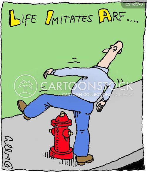 Life Imitating Art Cartoons and Comics - funny pictures from CartoonStock