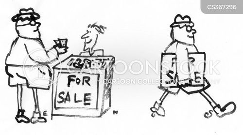 Sale Sign Cartoons and Comics - funny pictures from CartoonStock