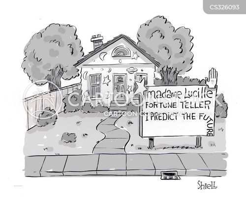 Seeing The Future Cartoons and Comics - funny pictures from CartoonStock