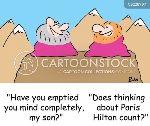 Empty Mind Cartoons and Comics - funny pictures from CartoonStock