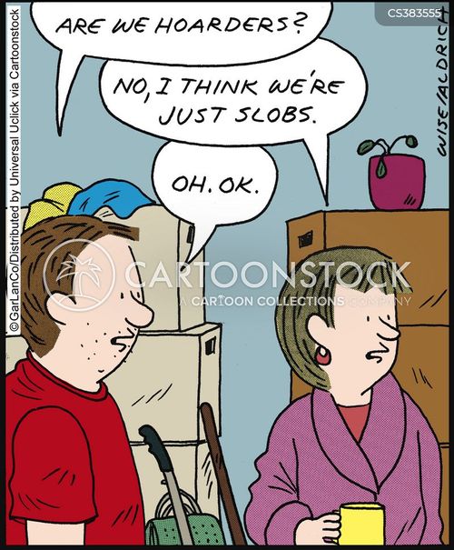 Hoarded Cartoons and Comics - funny pictures from CartoonStock