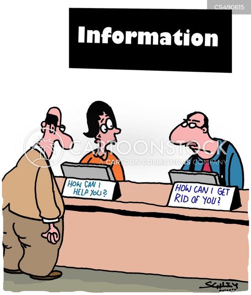 Information Service Cartoons and Comics - funny pictures from CartoonStock