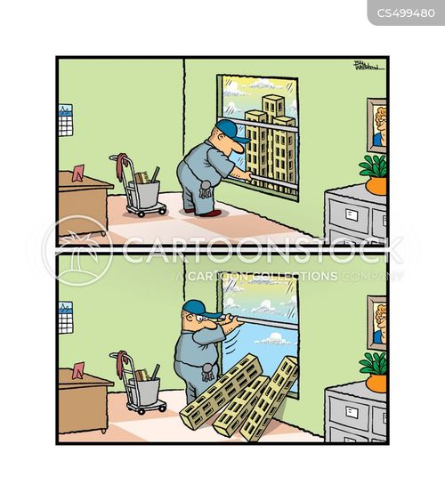 Maintenance Worker Cartoons and Comics - funny pictures from CartoonStock