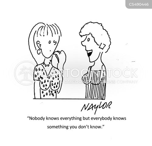 Everything You Know Cartoons and Comics - funny pictures from CartoonStock