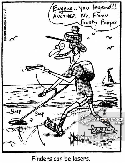 Finders Keepers Cartoons and Comics - funny pictures from CartoonStock