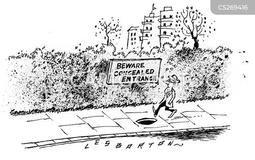 Concealed Cartoons and Comics - funny pictures from CartoonStock