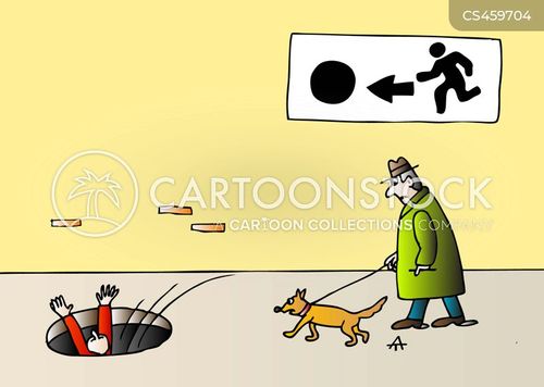 Manhole Cartoons and Comics - funny pictures from CartoonStock
