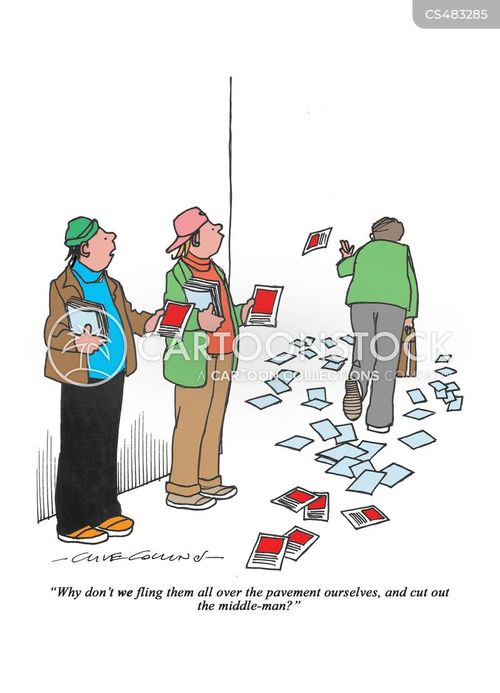 Middle Men Cartoons and Comics - funny pictures from CartoonStock