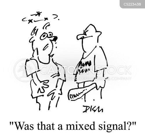Mixed Signals Cartoons and Comics - funny pictures from CartoonStock