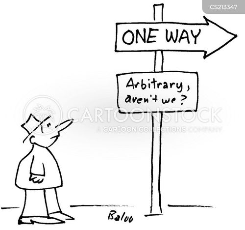 One Way Cartoons and Comics - funny pictures from CartoonStock