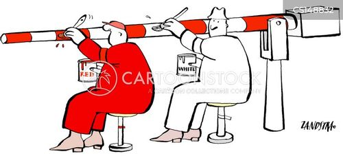 Traffic Barrier Cartoons and Comics - funny pictures from CartoonStock