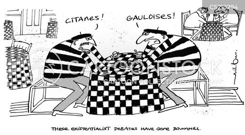 Philosophical Debate Cartoons and Comics - funny pictures from CartoonStock