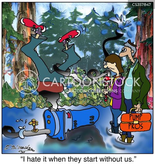 Burst Pipe Cartoons and Comics - funny pictures from CartoonStock