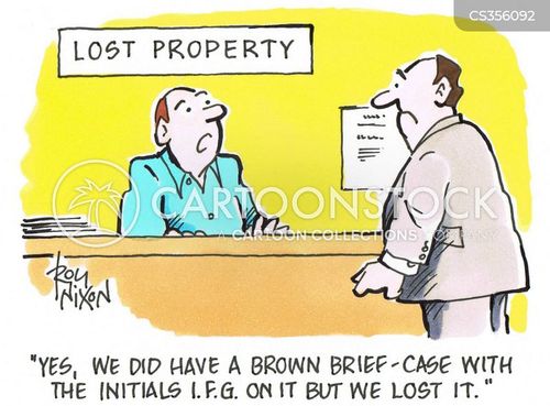 Lost Item Cartoons and Comics - funny pictures from CartoonStock