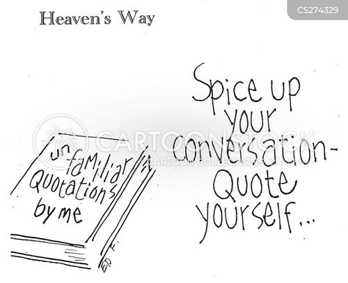 Quoted Cartoons and Comics - funny pictures from CartoonStock