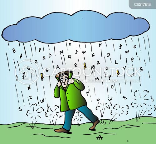 Precipitation Cartoon