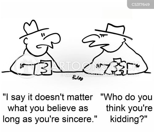 Sincere Cartoons and Comics - funny pictures from CartoonStock