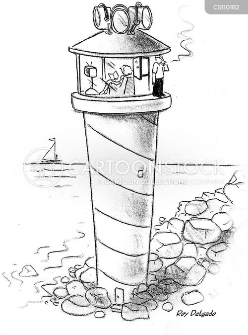 Lighthouse Cartoons and Comics - funny pictures from CartoonStock
