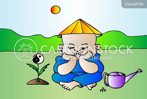 Taoism Cartoons and Comics - funny pictures from CartoonStock