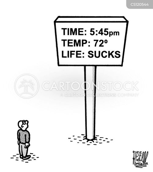 Negative Outlook Cartoons and Comics - funny pictures from CartoonStock