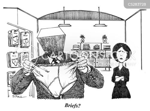 Garment Preference Cartoons and Comics - funny pictures from CartoonStock