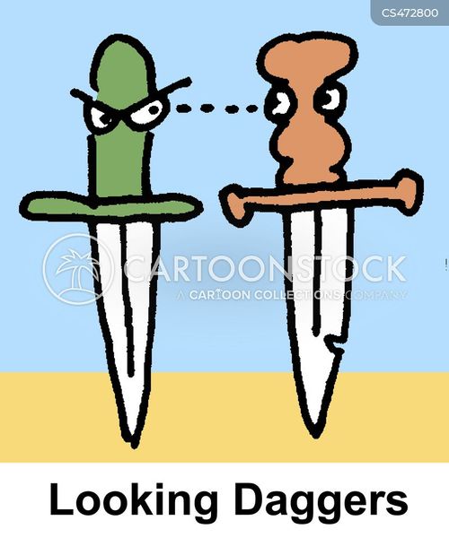 Dagger Cartoons and Comics - funny pictures from CartoonStock