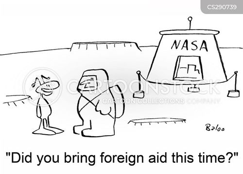 Foreign Aid Cartoons and Comics - funny pictures from CartoonStock