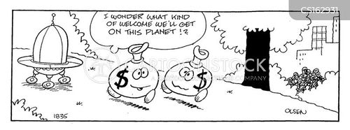 Alien Reception Cartoons and Comics - funny pictures from CartoonStock