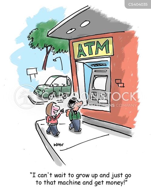Automatic Teller Machine Cartoons and Comics - funny pictures from ...