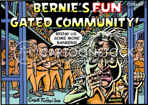 Bernie Madoff Cartoons and Comics - funny pictures from CartoonStock