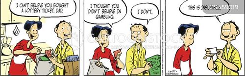 Lotto Ticket Cartoons and Comics - funny pictures from CartoonStock