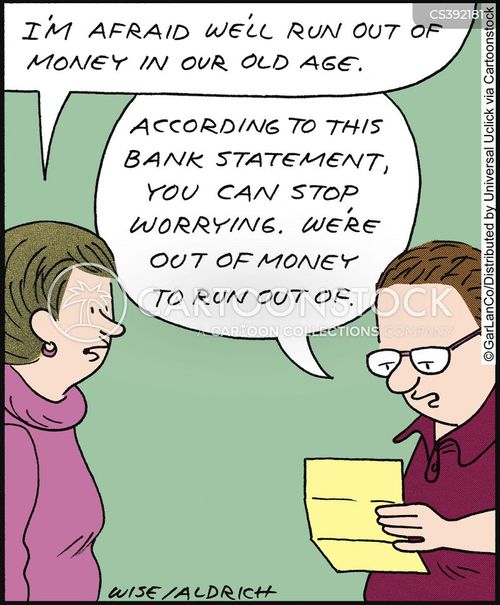 Bank Statement Cartoons and Comics - funny pictures from CartoonStock