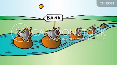 Bank Cartoons and Comics - funny pictures from CartoonStock