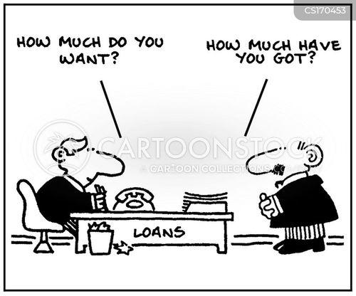 Loan Applications Cartoons and Comics - funny pictures from CartoonStock