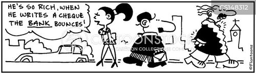 Bankers Bonus Cartoons and Comics - funny pictures from CartoonStock