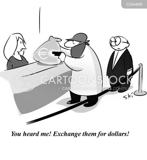 Exchange Rate Cartoons and Comics - funny pictures from CartoonStock