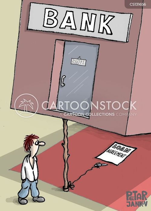 Loan Agreement Cartoons and Comics - funny pictures from CartoonStock