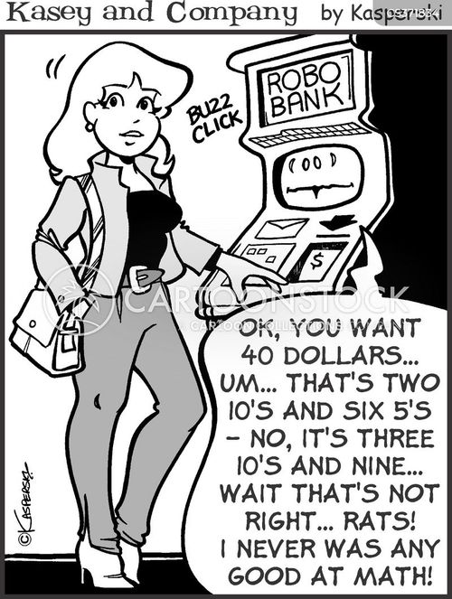 Counting Money Cartoons and Comics - funny pictures from CartoonStock