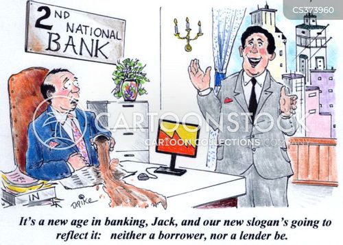 Financier Cartoons and Comics - funny pictures from CartoonStock