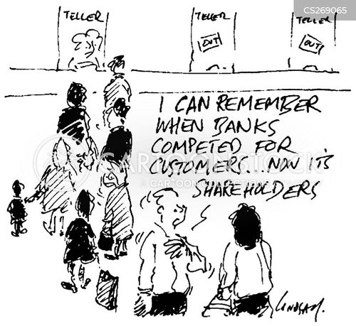 Premium Banking Cartoons and Comics - funny pictures from CartoonStock