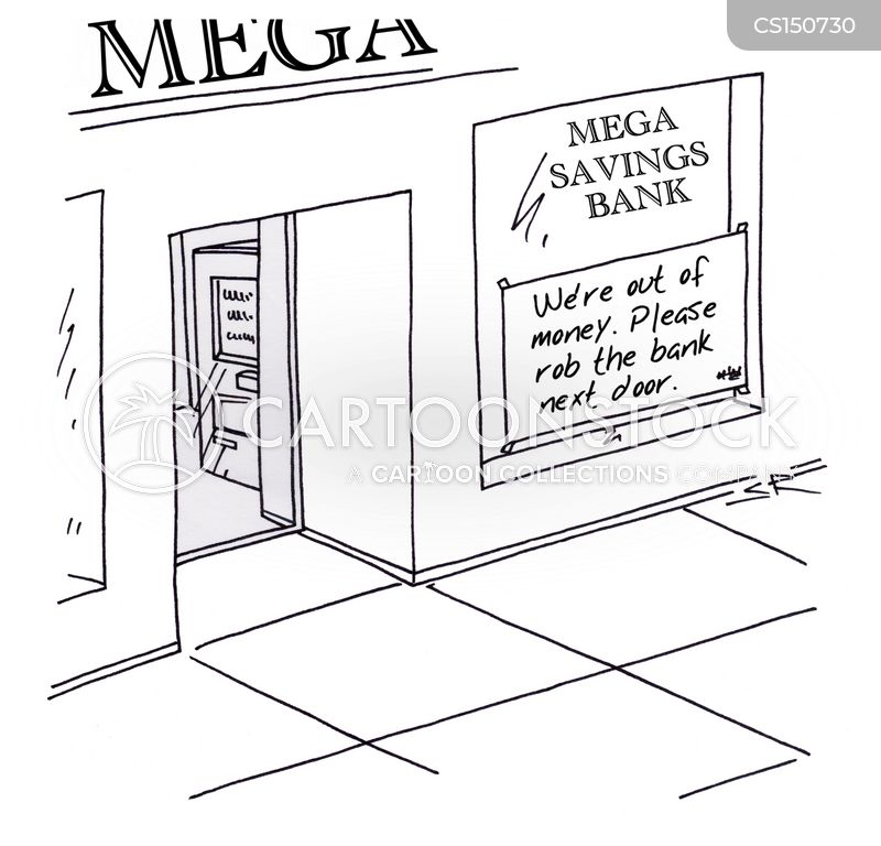 Commercial Bank Cartoons and Comics - funny pictures from CartoonStock
