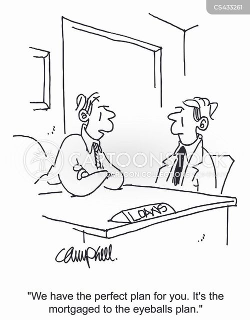 Interest Payments Cartoons and Comics - funny pictures from CartoonStock