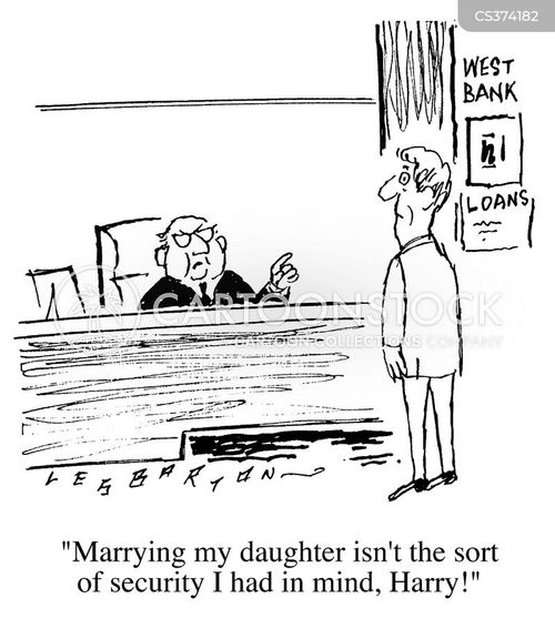 Bank Visit Cartoons and Comics - funny pictures from CartoonStock