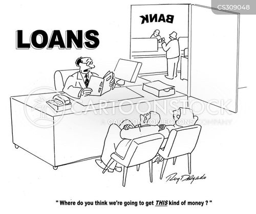 Loan Applicants Cartoons and Comics - funny pictures from CartoonStock
