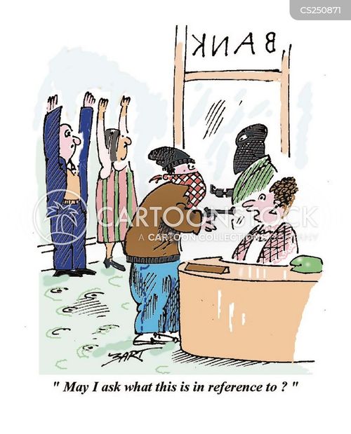 Bank Robbery Cartoons and Comics - funny pictures from CartoonStock