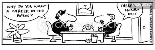 Banking Professional Cartoons and Comics - funny pictures from CartoonStock