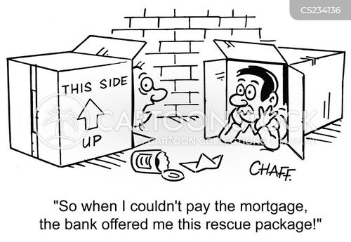 Rescue Package Cartoons and Comics - funny pictures from CartoonStock