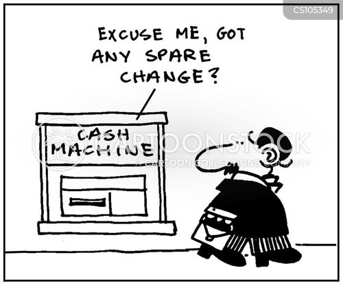 Spare Coins Cartoons and Comics - funny pictures from CartoonStock