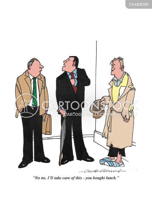 Restaurant Bills Cartoons and Comics - funny pictures from CartoonStock